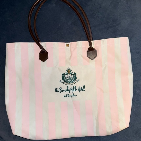beverly hills hotel | Bags | Beverly Hills Hotel Tote Bag | Poshmark
